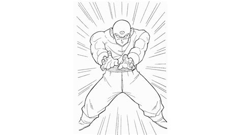 Dibujo De Dragon Ball Z Para Colorear Y Pintar
