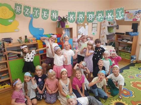 W średzkim Przedszkolu nr 1 było dziś kropkowo i radośnie