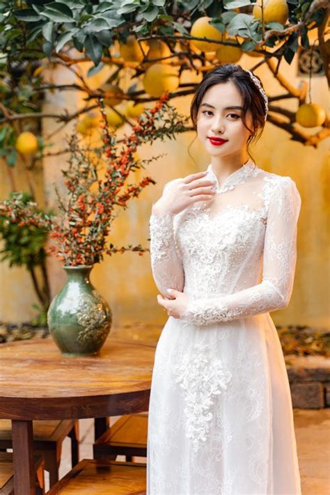 Mẫu Áo Dài Cưới Cách Tân Sự Hoà Quyện Hài Hòa Của Truyền Thống Và Hiện