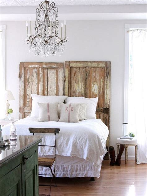Récup et déco voici 42 idées pour avoir une tête de lit originale et