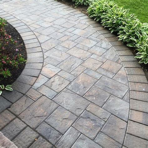 Front Walkway Landscaping Front Yard Walkway Pavers Backyard Paver
