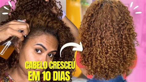 O CABELO CRESCE COMO LOUCO E NÃO CAI MELHOR RECEITA DO MUNDO PARA