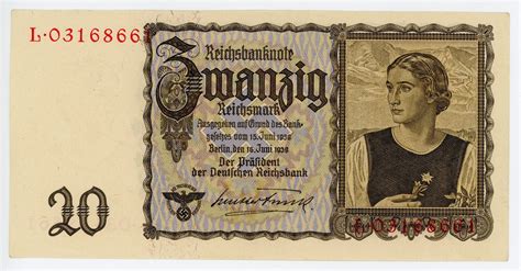 Reichsmark Reichsbanknote Germany Numista