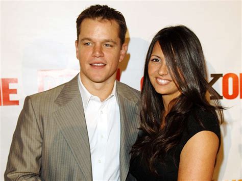 Who Is Matt Damon S Wife All About Luciana Barroso