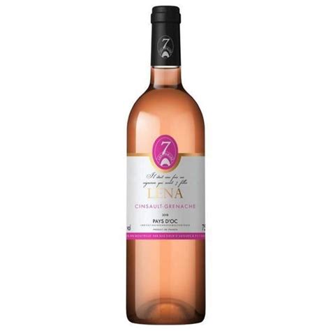 Les 7 Sœurs Léna Cinsault Grenache 2018 Pays d Oc Vin rosé de