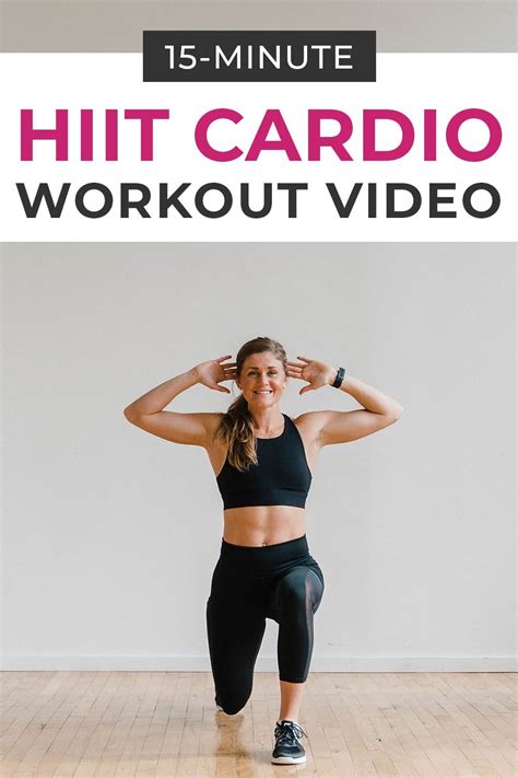 15 Minute HIIT Cardio Workout VIDEO Nourish Move Love