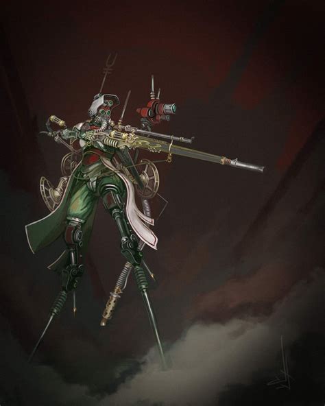 Adeptus Mechanicus Warhammer 40k Drawn By Nictanova Danbooru