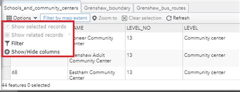 Problem The Option To Export An Attribute Table To A CSV File Is