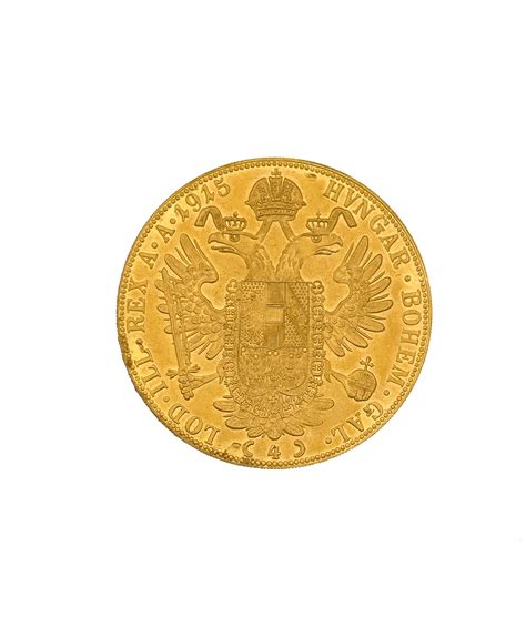 Lot Austria Vienne Franz Joseph I Gold Ducats Official Restrike