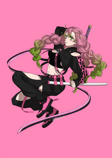 Kanroji Mitsuri Kimetsu No Yaiba Drawn By Kake Hashi3 Danbooru