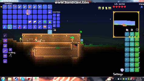 Terraria Ep2 Pozeminis Namas YouTube