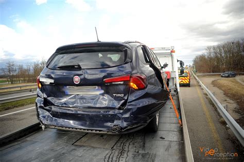 Accident entre cinq véhicules sur l A35 à Oberentzen Vidéo Perception