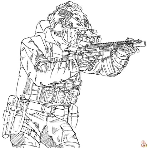 Dibujos De Call Of Duty Para Colorear Vsun