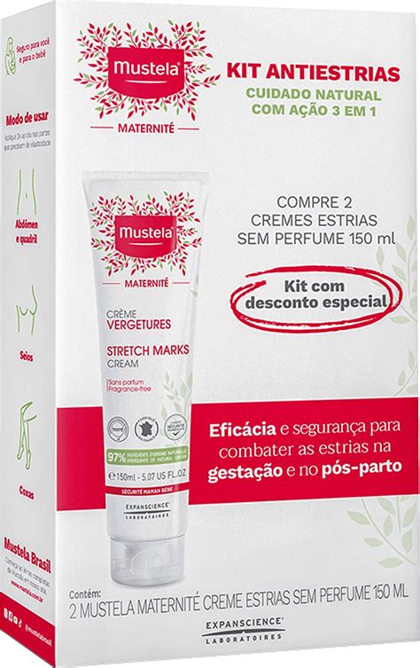 Creme para Estrias Mustela Maternité Prévention Vergetures Beleza na Web
