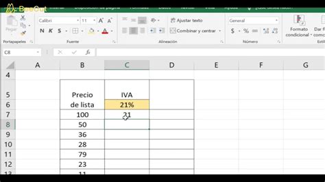 Como Sumar Un Porcentaje En Excel