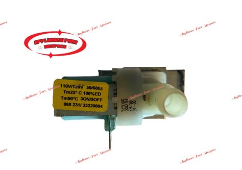 Bosch Dishwasher Parts Water Inlet Valve Original Part 00425458