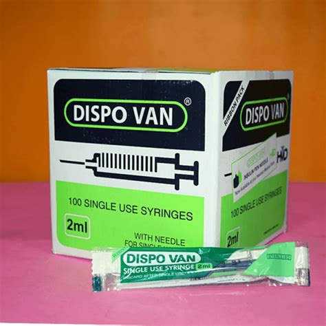 Dispovan Syringe 2 Ml At Rs 2 22 Piece Dispovan Syringes In