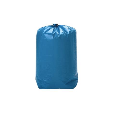 Sacs poubelle bleus 30L à lien coulissant qualité plus 30 microns le