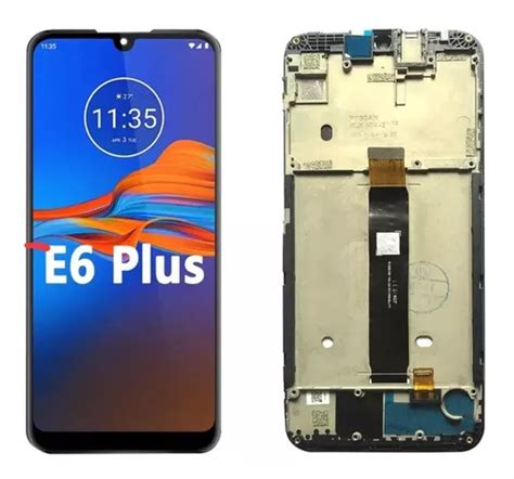 Tela Frontal Display Moto E Plus Xt Aro Pel Cula Frete Gr Tis
