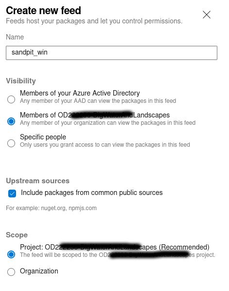 nuget azure devops user lacks permission to complete this action you need to have