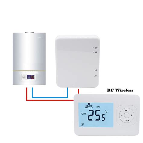 Hvac Rf Wireless Tuya Smart Life Wifi Control Thermostat For Gas Boiler