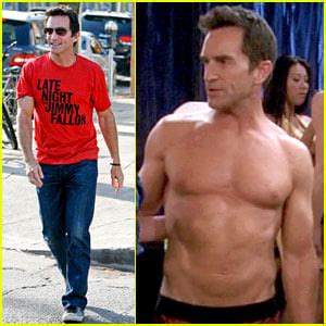 Survivors Jeff Probst Shows Off Ripped Shirtless Body At 52 Jeff