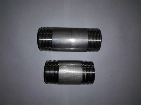 Niple Roscado Acero Inoxidable 3 4 304 X 100 Mm Largo INOXIDABLES ALSINA