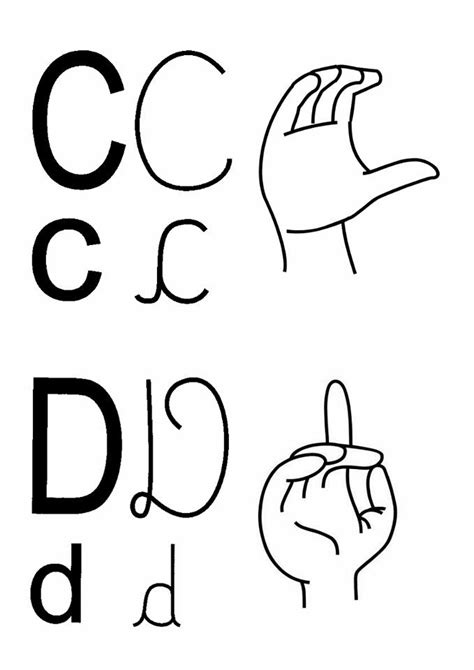 ALFABETO EM LIBRAS PARA COLORIR Aprender E Brincar