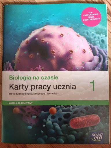 Biologia Na Czasie Karty Pracy Ucznia 1 Kielce Kup Teraz Na