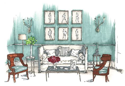 How To Hand Render Interior Design Psoriasisguru