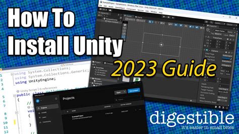 How To Install Unity 2023 Beginners Guide Youtube