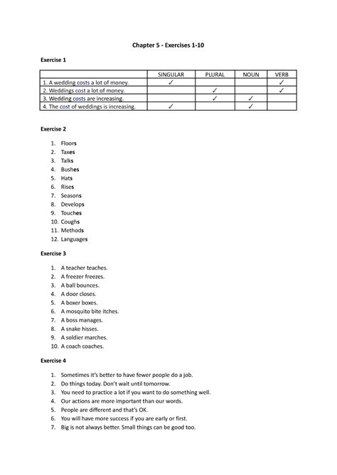 Understanding And Using English Grammar Chapter 5 Exercise 1 10