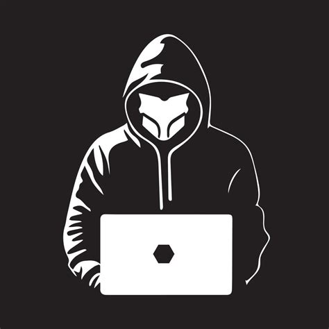 Hacker Logo Simple Minimal Vector Illustration Vector Art At