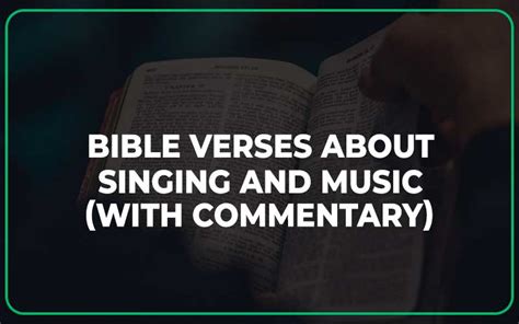 Bible Verses About Singing And Music Scripture Savvy