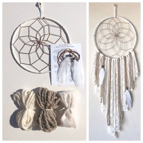 Naked Diy Dream Catcher Kit Dreamcatcher Diy Kit Do It Etsy