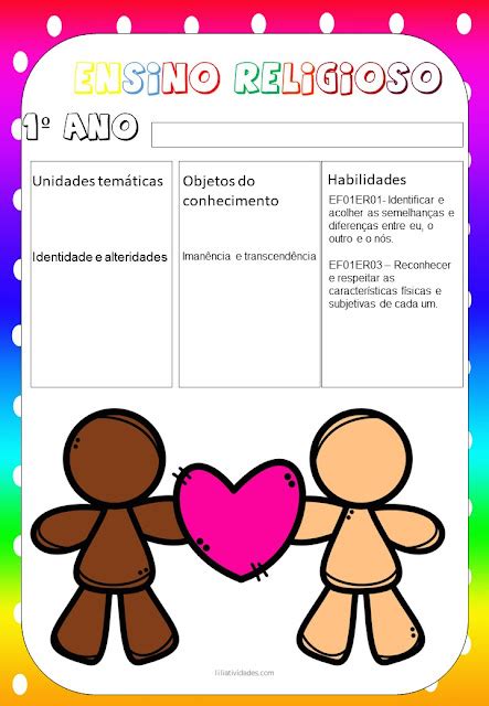 Ensino Religioso 1º ano