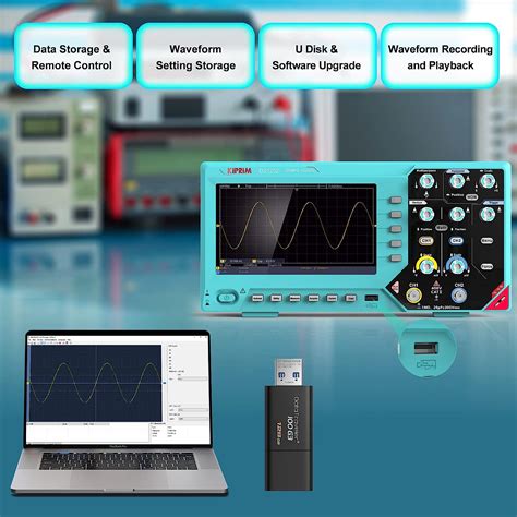 Buy Digital Oscilloscope With Channels Inch Tft Lcd Display