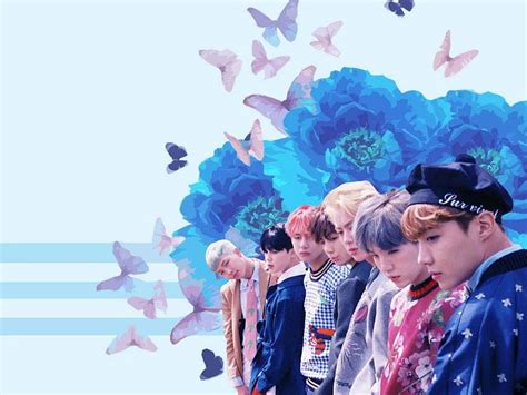 Bts Background Laptop BTS Purple HD Wallpaper Pxfuel