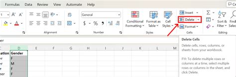 How To Delete Columns In Excel