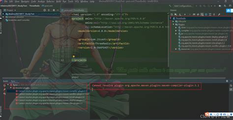 创建新的maven项目时报错找不到插件：cannot resolve plugin org apache maven plugins maven compiler plugin 3 1 csdn博客