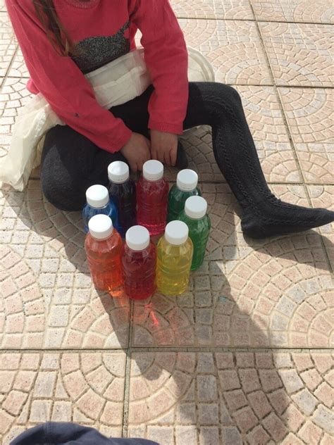 Bouteilles Sensorielles Arc En Ciel Maman Seny Et Compagnie