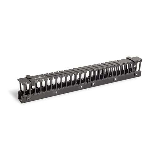 Organizador De Cables 1U Con Tapa Tipo Canaleta Gaestopas