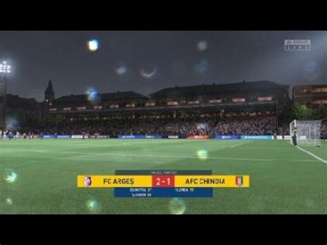 FC Arges Pitesti Vs AFC Chindia Targoviste SuperLiga Jornada 34