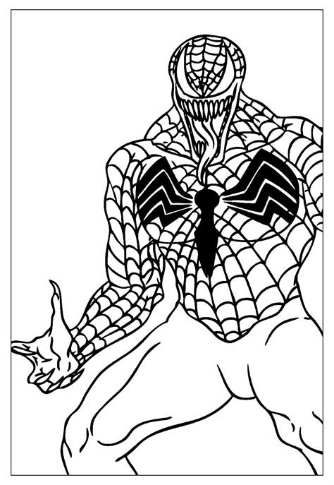 Desenhos Do Homem Aranha Modelos Para Colorir