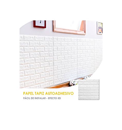 Ripley Pack X Pcs Papel Tapiz Autoadhesivo Decoraci N D Ladrillo