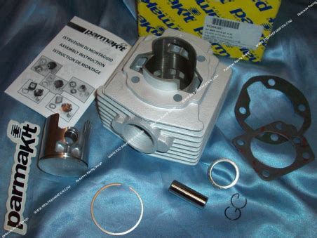 Kit 75cc Ø47mm PARMAKIT aluminum air without cylinder head for MBK 51