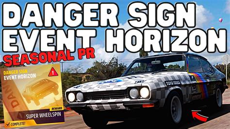 How To Complete Event Horizon Danger Sign Seasonl Pr Stunt Seasonal