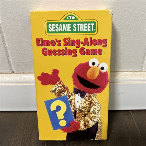Sesame Street Elmos Sing Along Guessing Grelly USA
