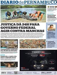 Capa Folha De Pernambuco Segunda De Outubro De