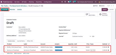 How To Manage Field Service Tasks In Odoo